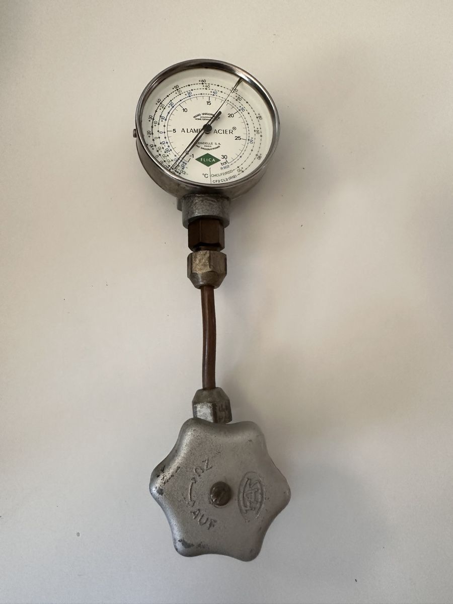 A lambacier Manometer Kälte Klima - Vintage Rarität! (Gebraucht) in ...