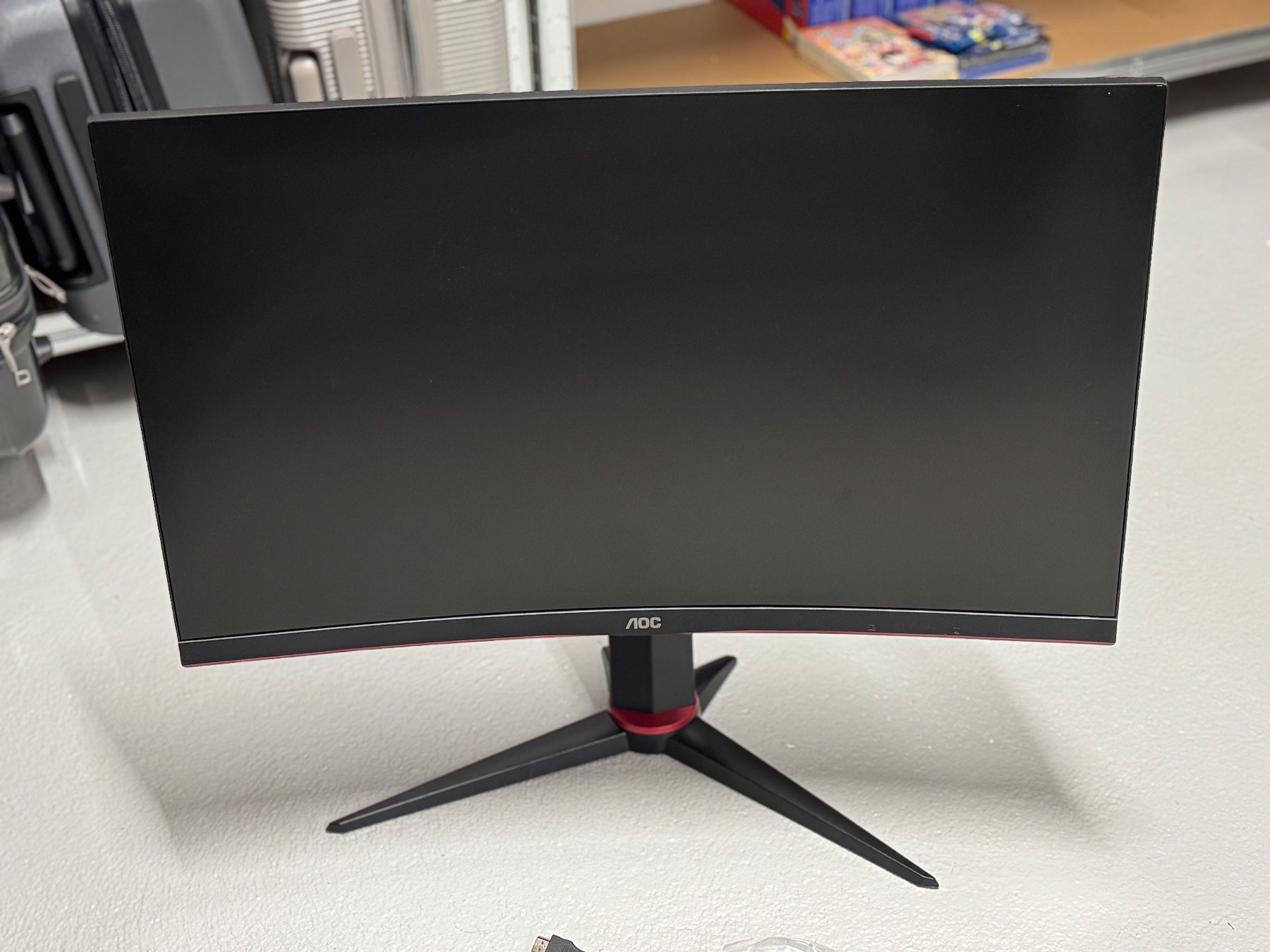 AOC 27" Zoll Curved Gaming Monitor 165 Hz QHD ab 1.- (Gebraucht) in ...