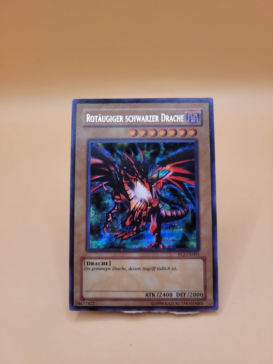 Yu-Gi-Oh! - Rotäugiger schwarzer Drache - Secret Rare! (Gebraucht) in ...