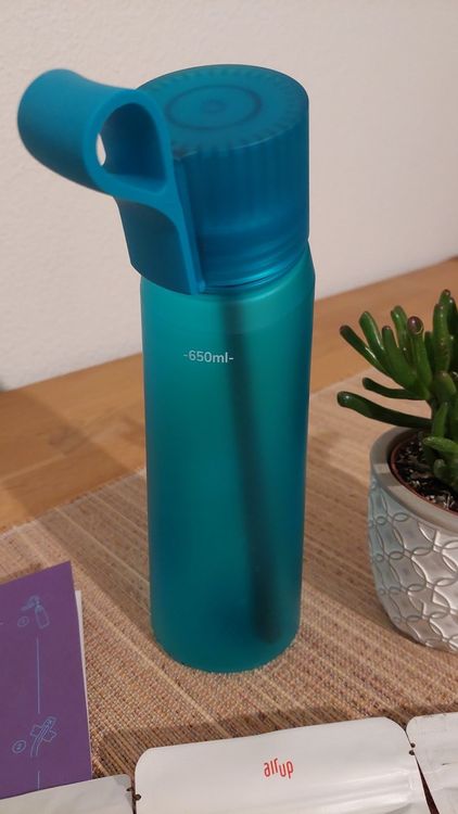 Air-up Starter Set. Flasche Ocean Blue+19 Airlines Up Pods (Neu (gemäss ...