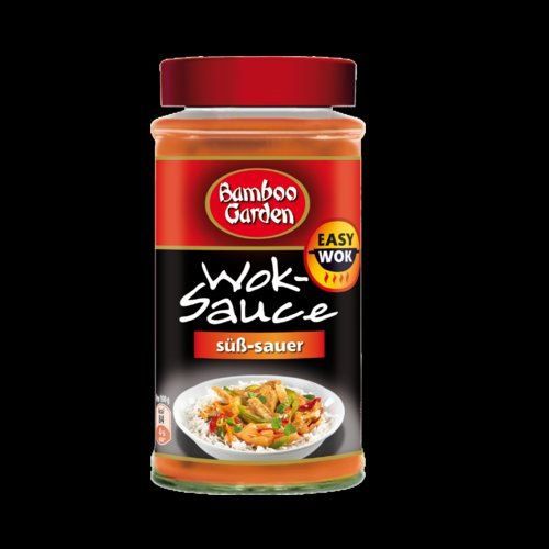 Bamboo Garden Asia Wok-Sauce süss sauer (Neu und originalverpackt) in ...