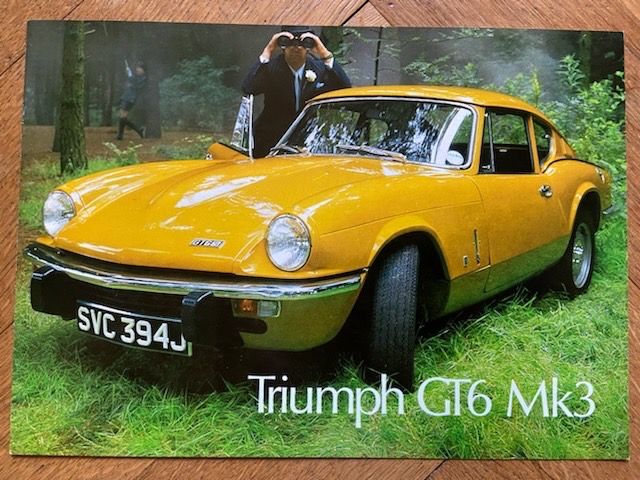 TRIUMPH GT6 Mk3 Prospekt 1971 1972 Schweiz deutsch brochure (Gebraucht) in Langenthal für CHF 24 ...