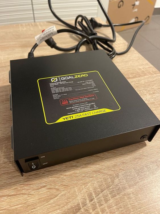Goal Zero Yeti 25A Fast Charger | Kaufen auf Ricardo