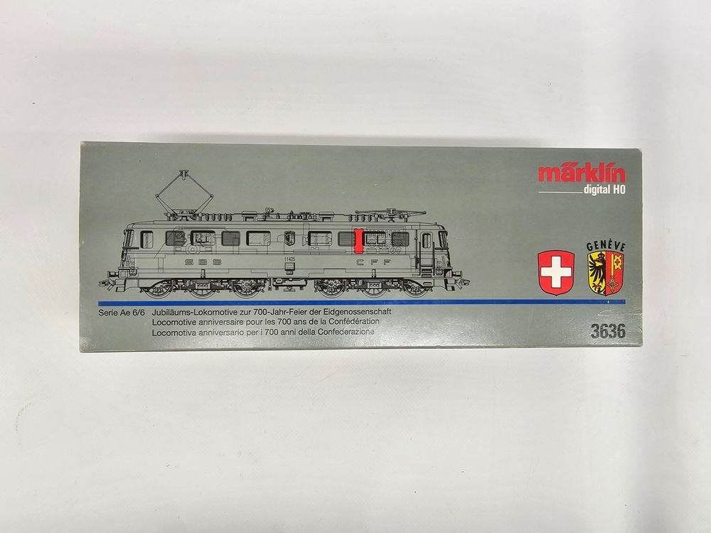 N4 Märklin 3636 Jubiläums-Lokomotive 700 Jahre Eidgenossens. (Gebraucht) in Toffen für CHF 101 ...