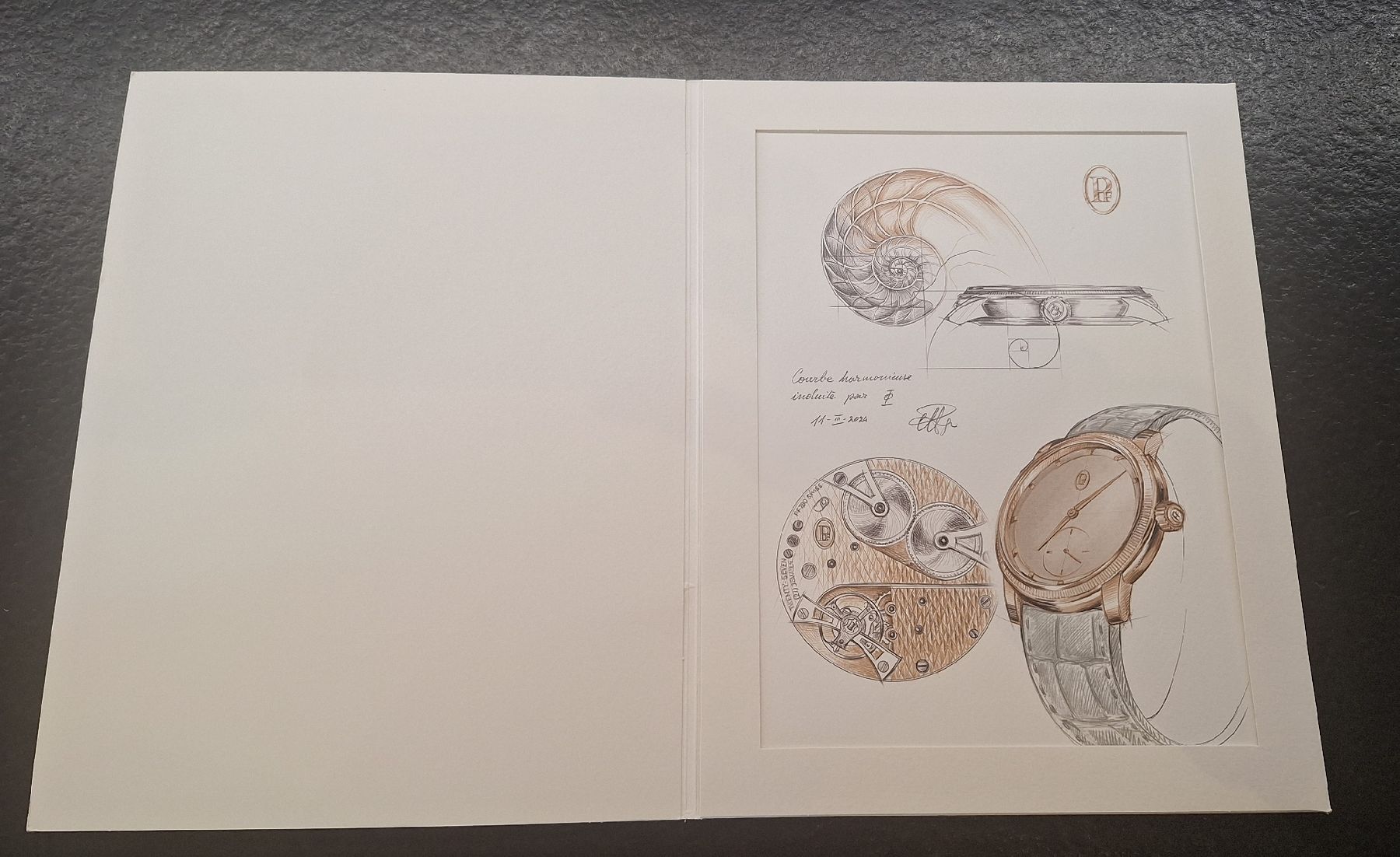 Dessin de montre Parmigiani Fleurier (D'occasion) à Jussy pour CHF 19 ...