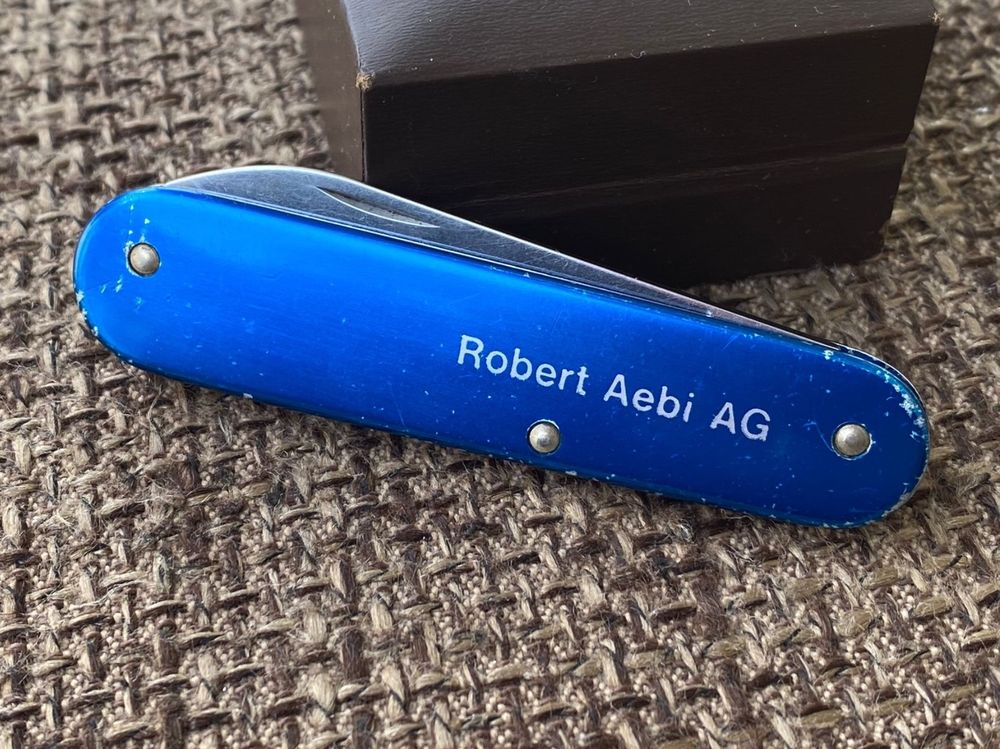 Altes Sackmesser ELINOX Alox glatt „Robert Aebi AG“ ab 1.- (Gebraucht ...