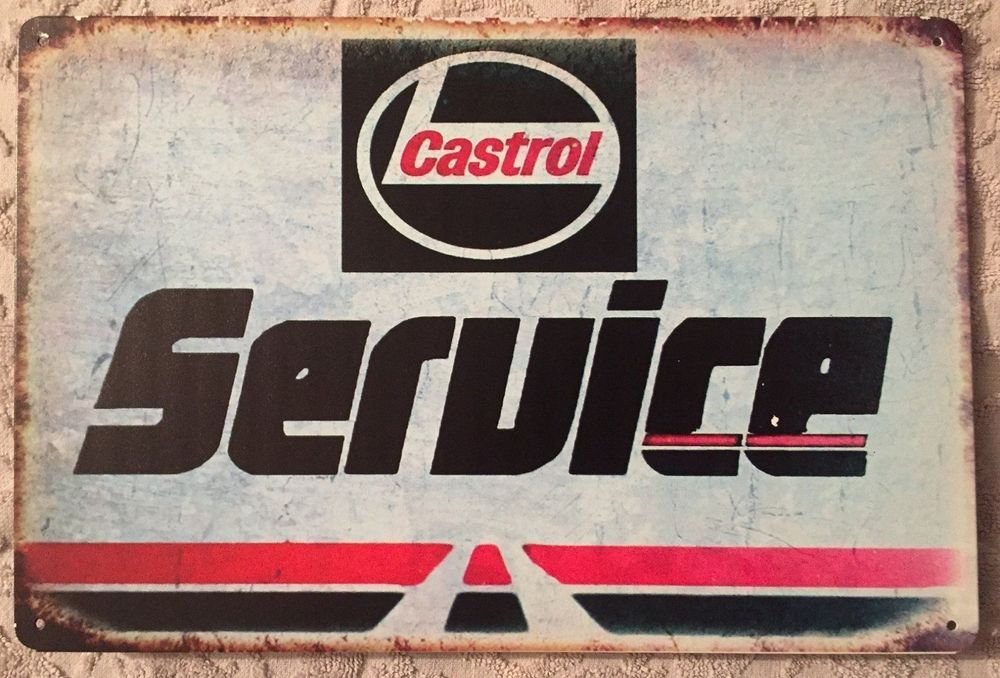 Castrol Service Blechschild 30x20cm | Kaufen auf Ricardo