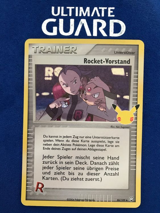 Pokemon TCG - Trainer Rocket Vorstand DE Holo | Kaufen auf Ricardo