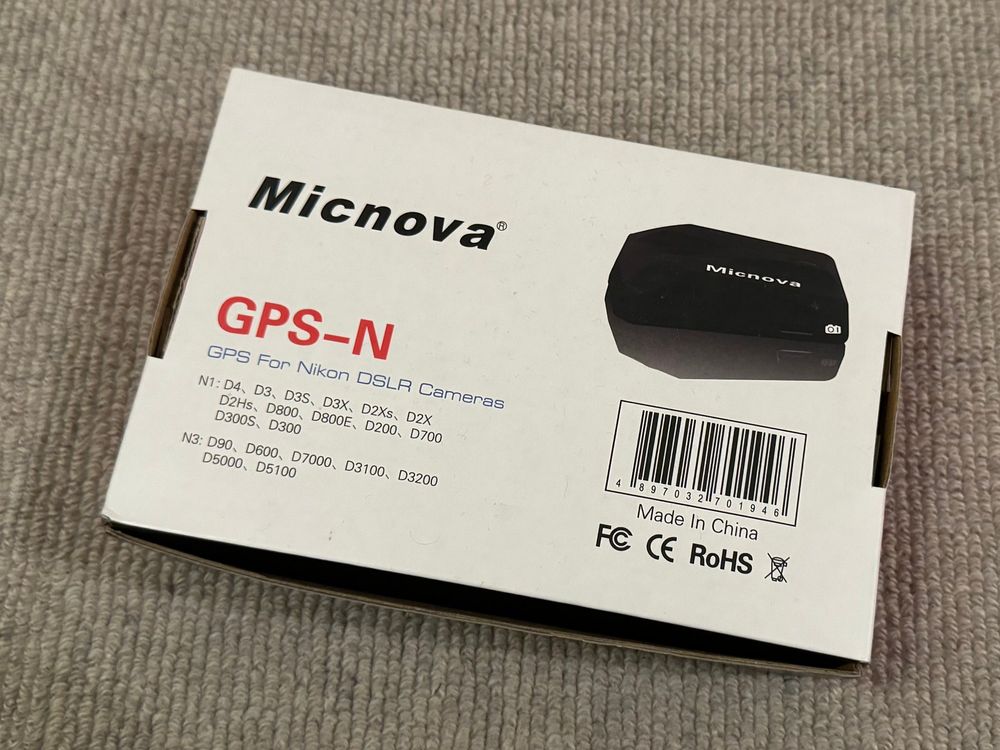 Micnova GPS-N GPS-Empfänger für Nikon DSLR-Kameras | Kaufen auf Ricardo