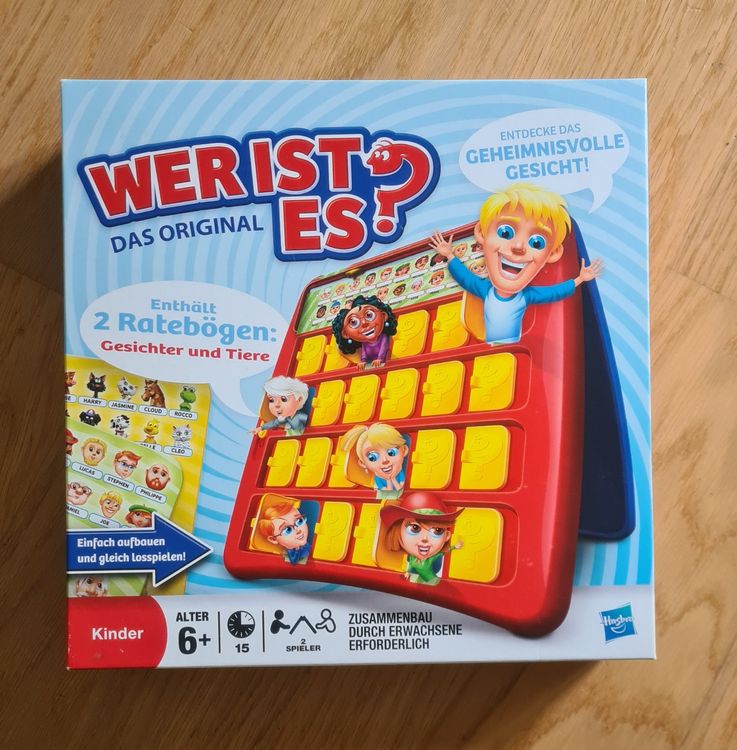 Komplettes Spiel "Wer ist es?" ab 6 Jahren (Gebraucht) in Zug für CHF ...