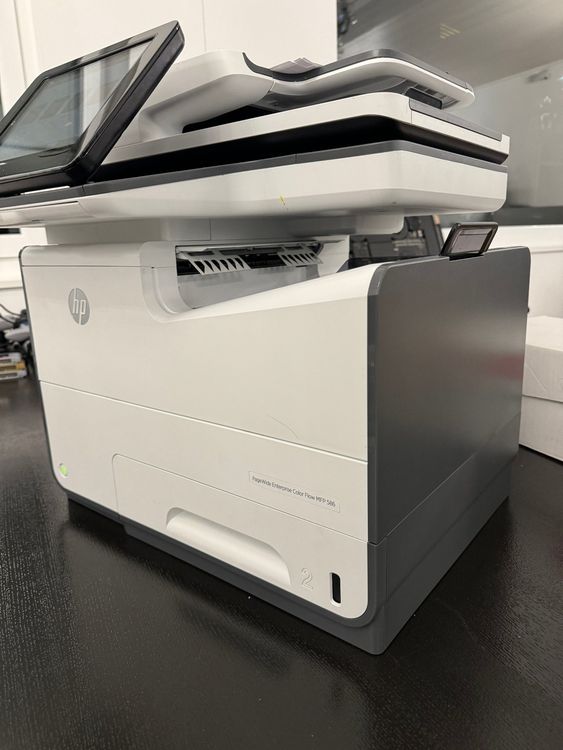 HP Pagewide Enterprise Color MFP 586Printer A4, farbig, 4in1 (Gebraucht ...