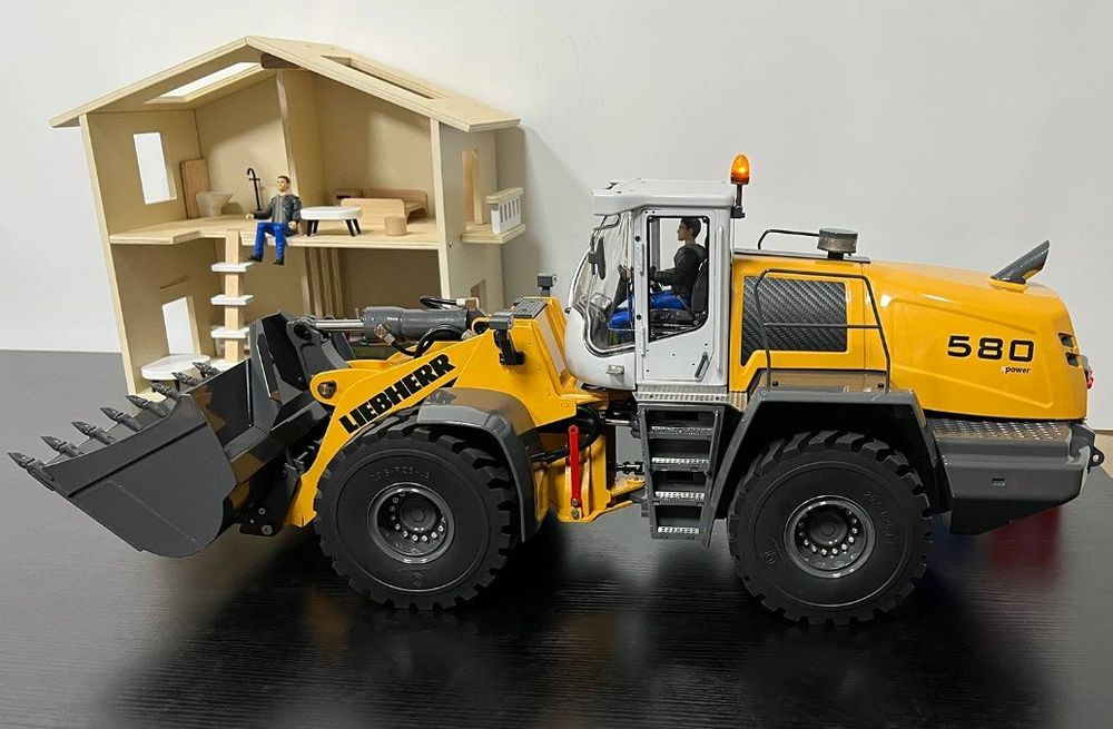 RC Radlader XD 580 mit 4x Hydraulik, Licht, Sound - NEU/RTR | Kaufen ...