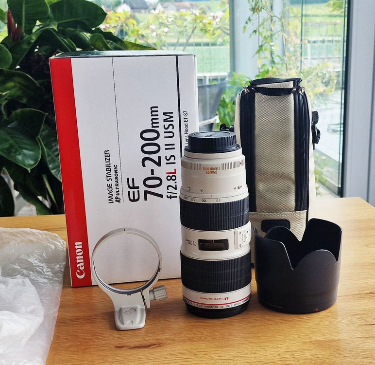 Canon EF 70-200mm 2.8 L IS II USM Objektiv inkl. OVP (Gebraucht) in ...