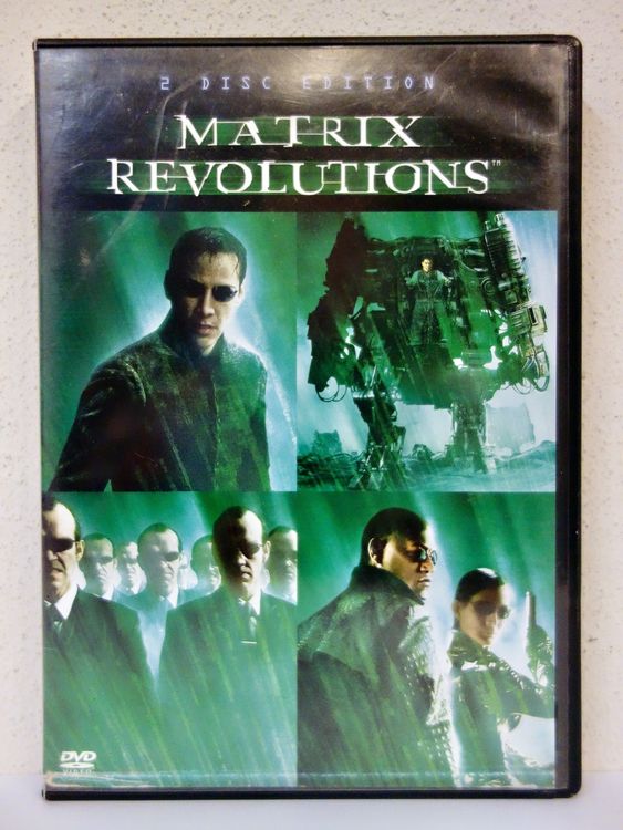 2 DVD MATRIX REVOLUTIONS - KEANU REEVES LAURENCE FISHBURNE | Kaufen auf ...
