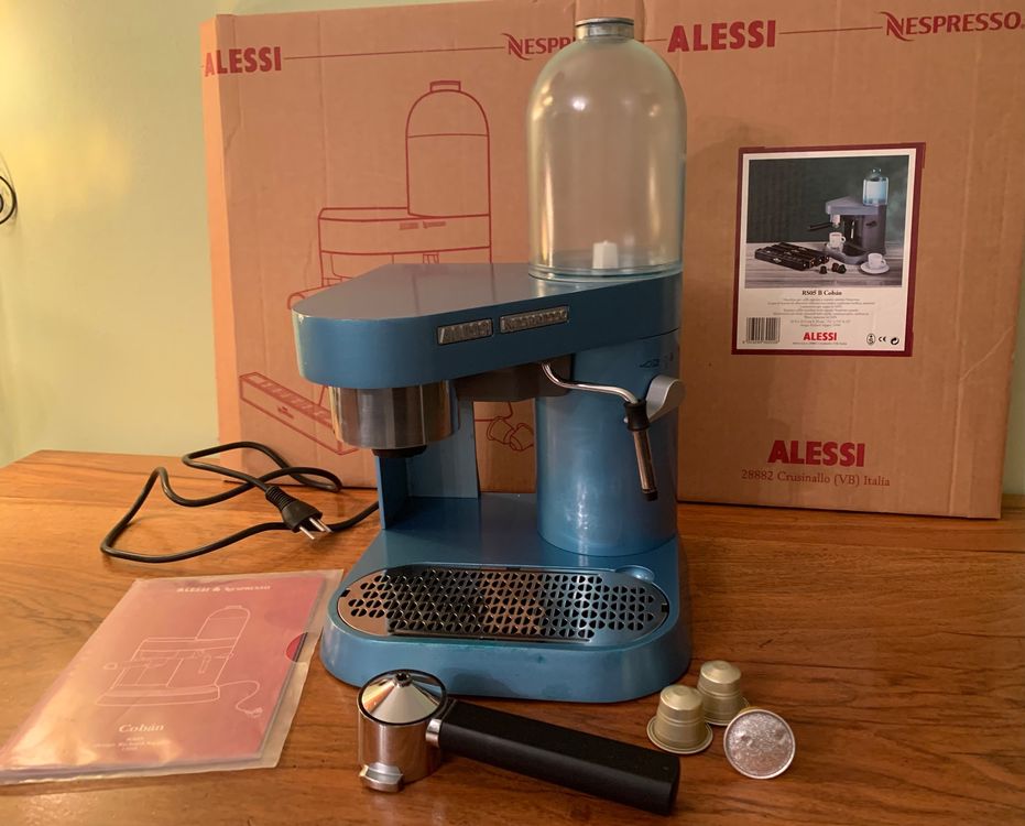 Alessi Coban RS05 Nespresso Kaffeemaschine, Design, R.Sapper (Gebraucht ...
