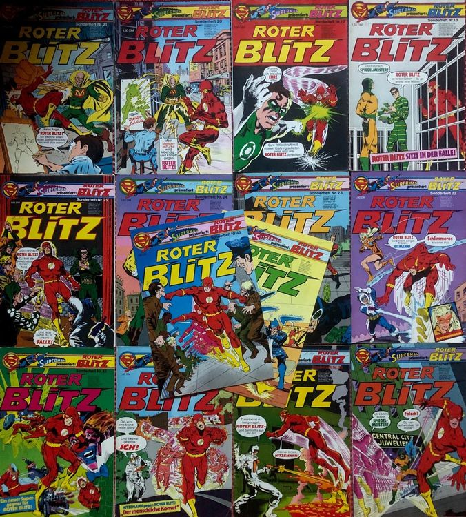 14 Roter Blitz Comics - 70er Jahre COOL | Kaufen auf Ricardo