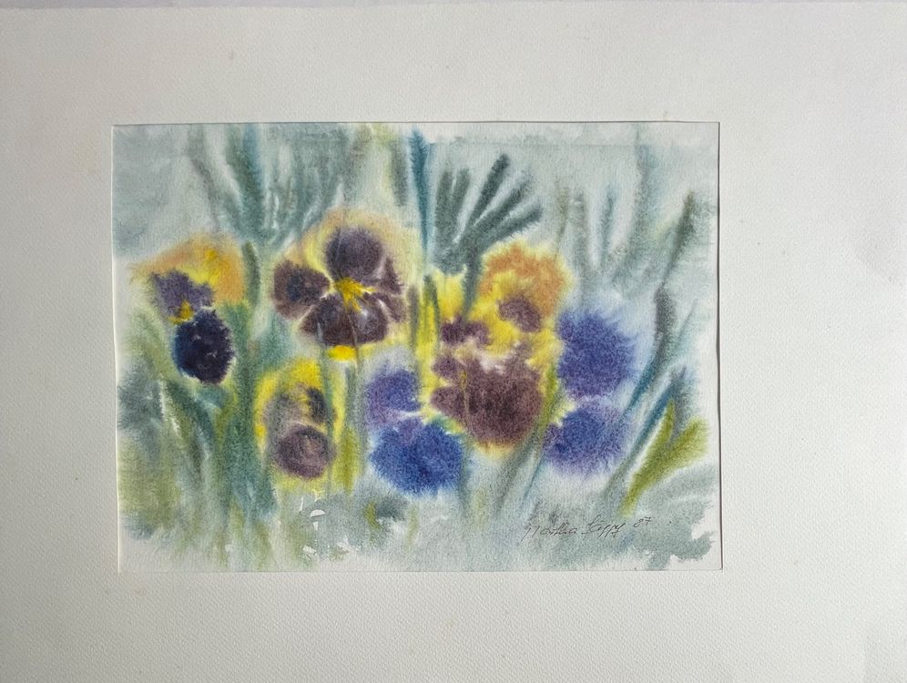 Martha Säggy Aquarell Stilleben | Kaufen auf Ricardo
