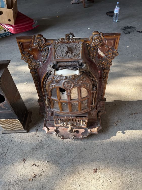 Fourneau en fonte émaillé ancien (D'occasion) à Thonex pour CHF 53 ...