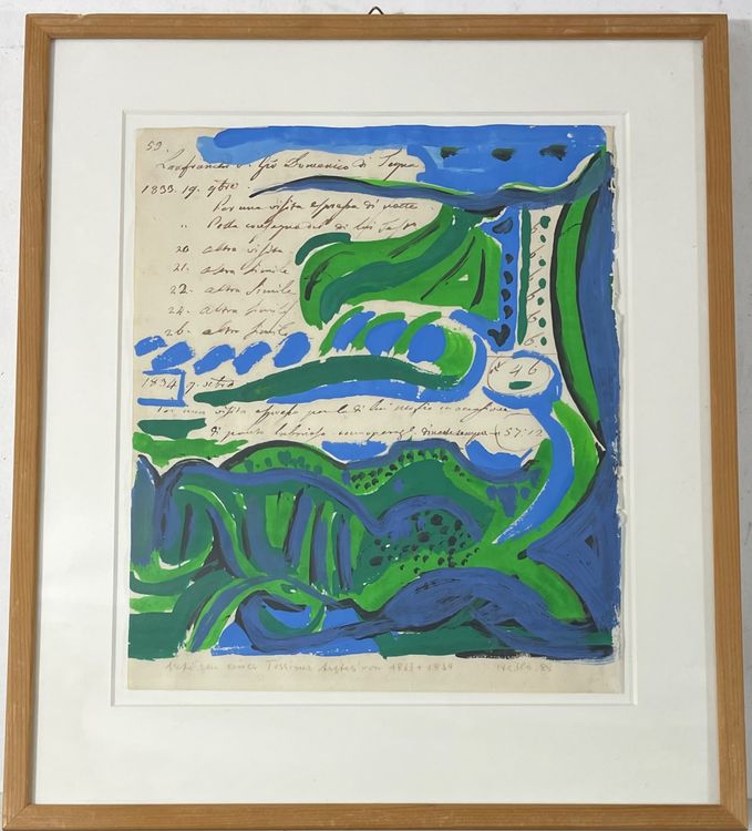 Interessante Mischtechnik unleserlich Signiert (Gebraucht) in Root für CHF 59 – mit Lieferung ...