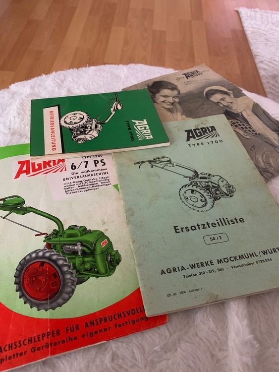 Agria 1700 Motorfräse mit Anhänger | Kaufen auf Ricardo