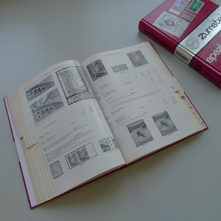 GESUCHTE ZUMSTEIN - Spezialkatalog 2000 Schweiz, 2 Bände (Gebraucht) in Sursee für CHF 100 – mit ...