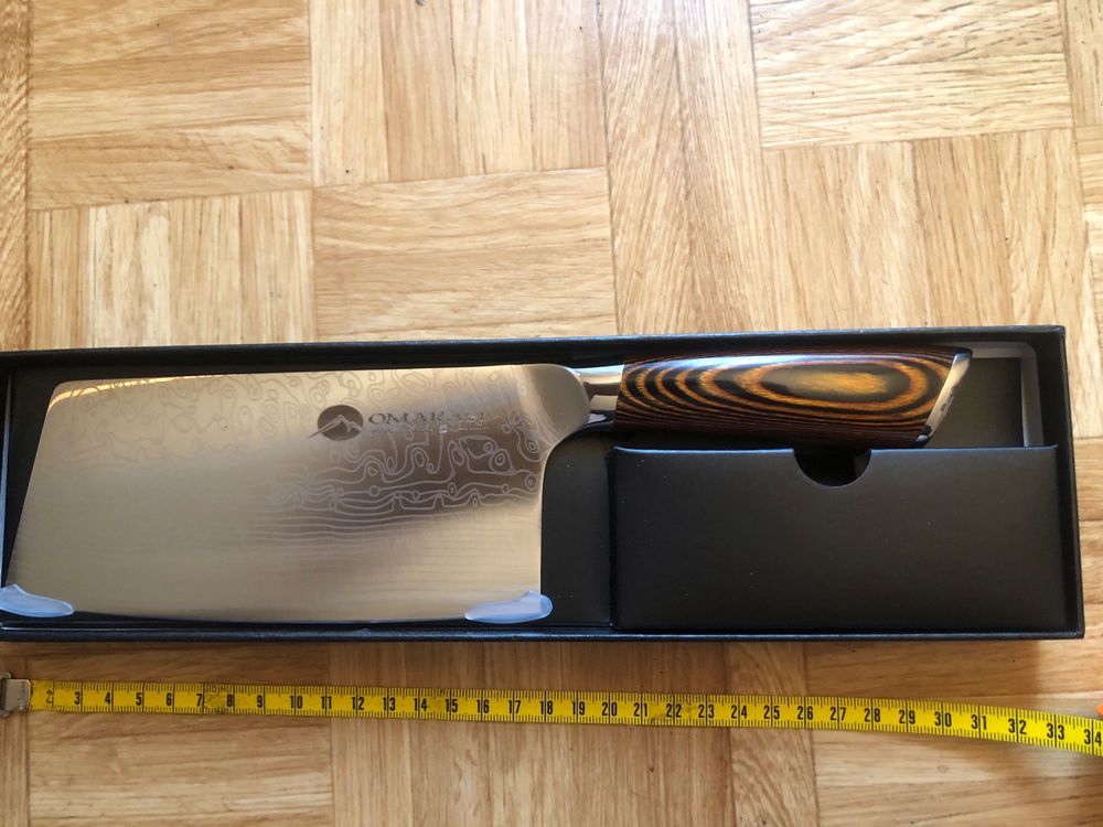 OMAKASE JAPAN HACKMESSER KÜCHENMESSER NEU (Neu und originalverpackt) in ...