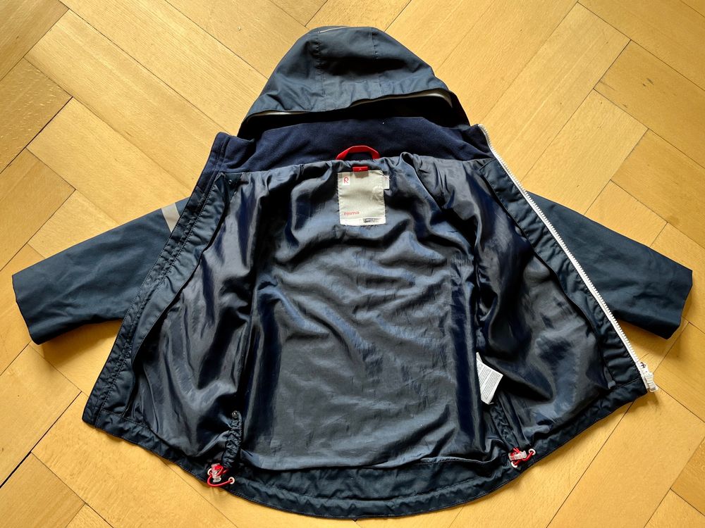 Reima-Tec Kinder 3-in-1 Übergangsjacke dunkelblau, 104 | Kaufen auf Ricardo