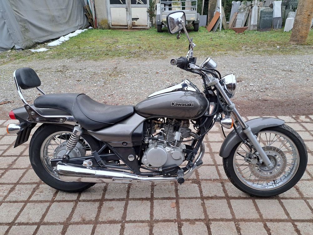 Kawasaki Eliminator 125 Chopper Lieferung möglich (Defekt) in Hallau ...