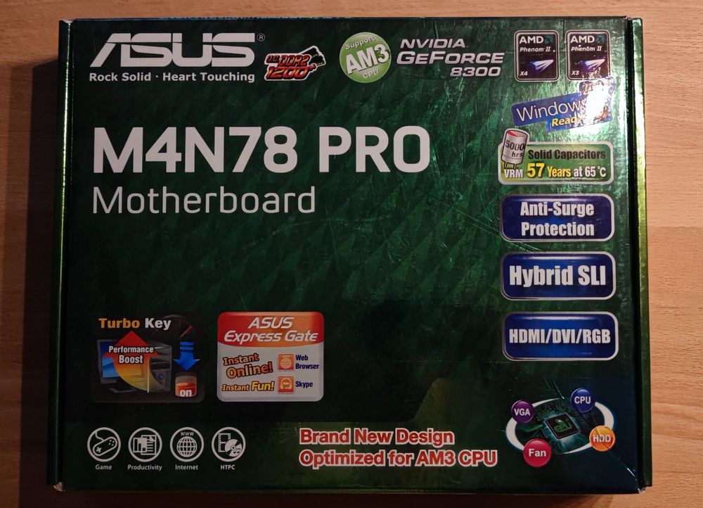 ASUS M4N78 PRO Mainboard + CPU + RAM (Gebraucht) in Suhr für CHF 7 ...