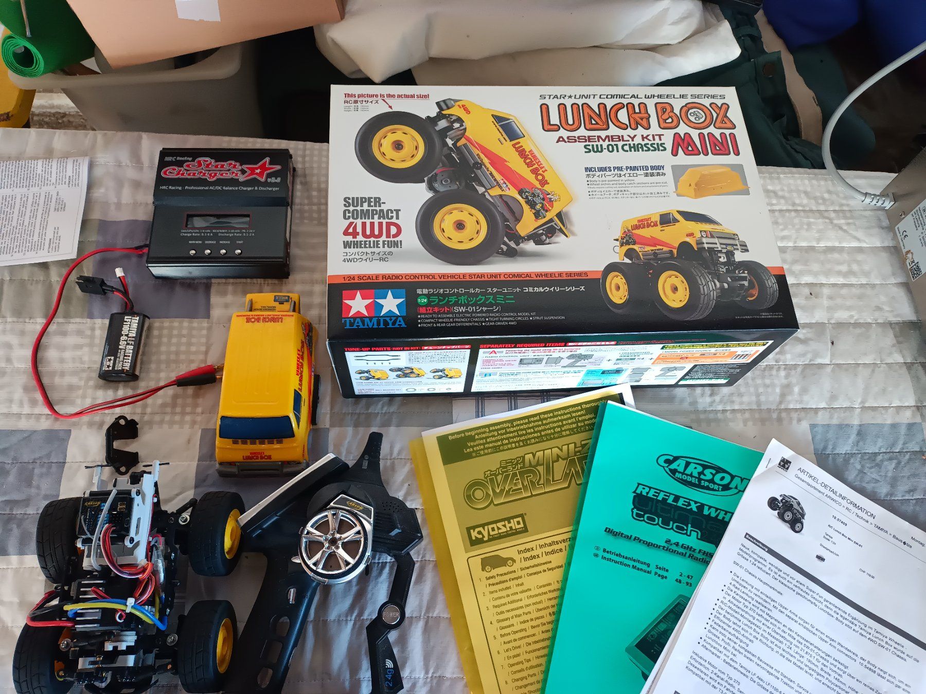 Tamiya Lunch Box Mini 1/24 RC, Komplett-Set (Gebraucht) in Kaisten für ...