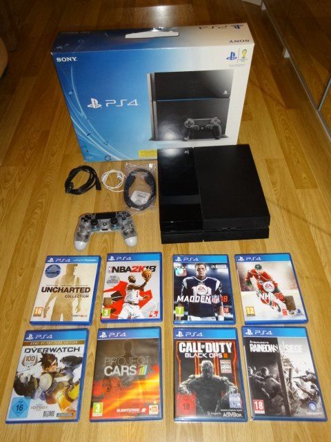 Sony Playstation 4 PS4 & 8 Games (Gebraucht) in Dietlikon für CHF 299 ...