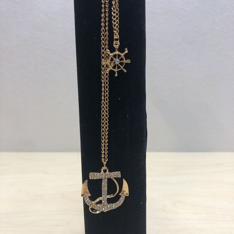 Lange Halskette goldig mit Anker (Neu und originalverpackt) in Ebikon für CHF 3 – mit Lieferung ...