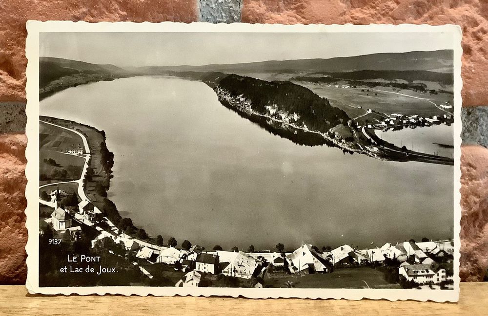 1959 Alte Foto AK - LE PONT & Lac de Joux (Gebraucht) in Root für CHF 1 – mit Lieferung auf ...