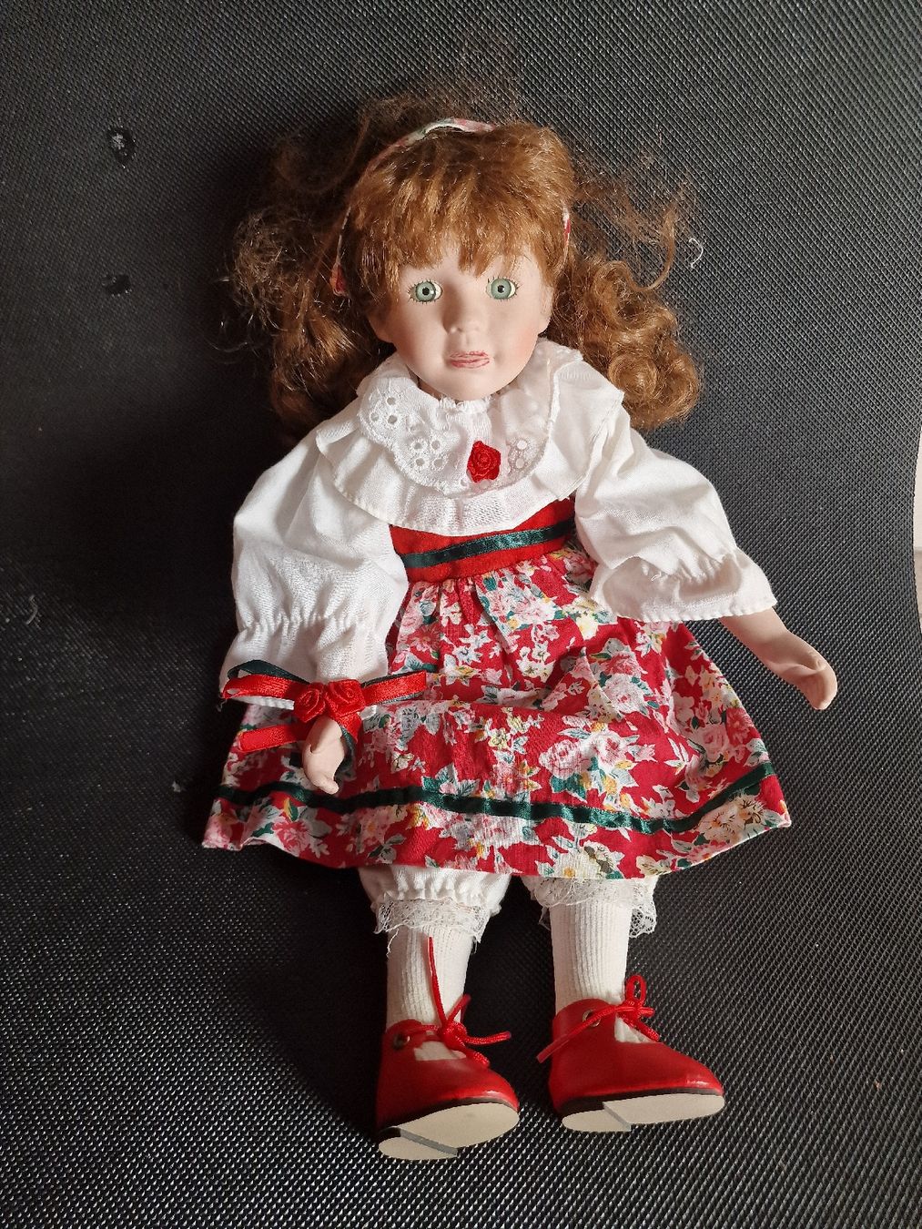 Alexandra Porzellanpuppe "The Promenade Collection" 45cm,Top (Gebraucht ...