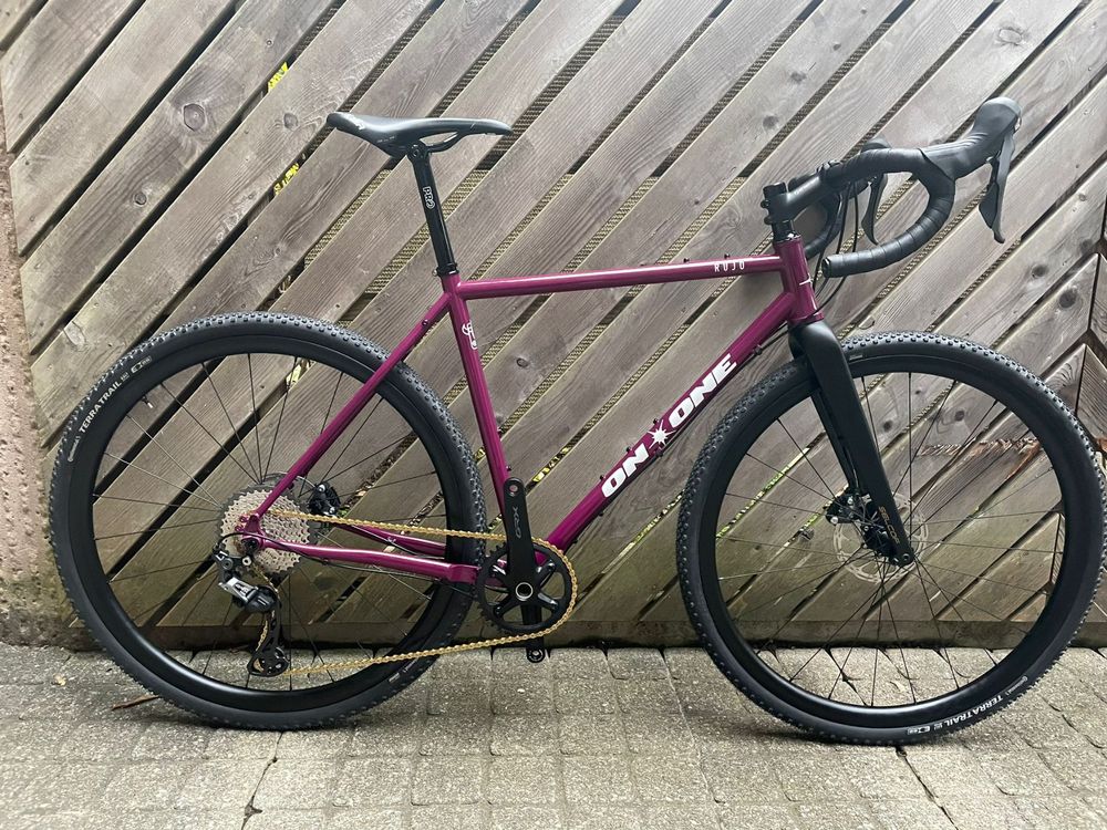 On-One Rujo Stahl Gravel Bike - Grösse M | Kaufen auf Ricardo