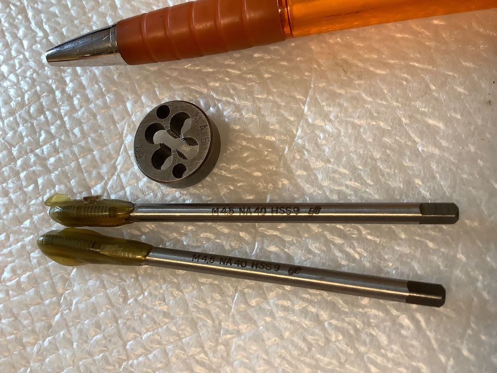 M4.5 Gewindebohrer & Schneideisen Filière, Neu von ESO Swiss | Kaufen auf Ricardo