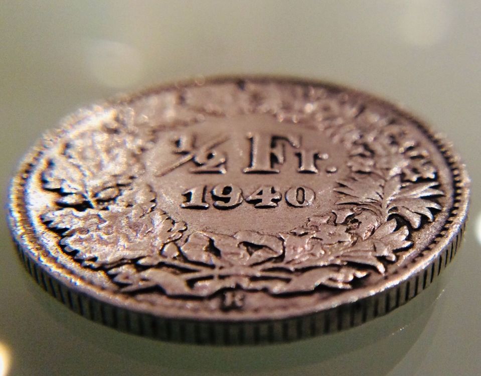 1/2 Fr. 1940 Silber Helvetia | Kaufen auf Ricardo