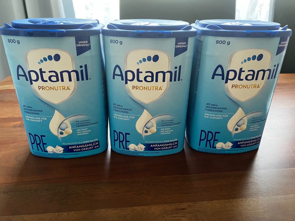 Aptamil Pre (Neu und originalverpackt) in Dietikon für CHF 40 – mit Lieferung auf Ricardo kaufen