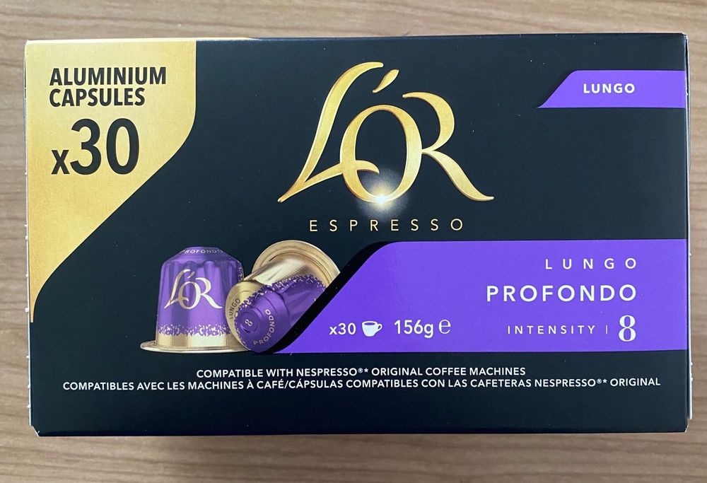 L'OR Lungo Profondo Nespresso 30 Kapseln - 20 Pack verfügbar (Neu und ...