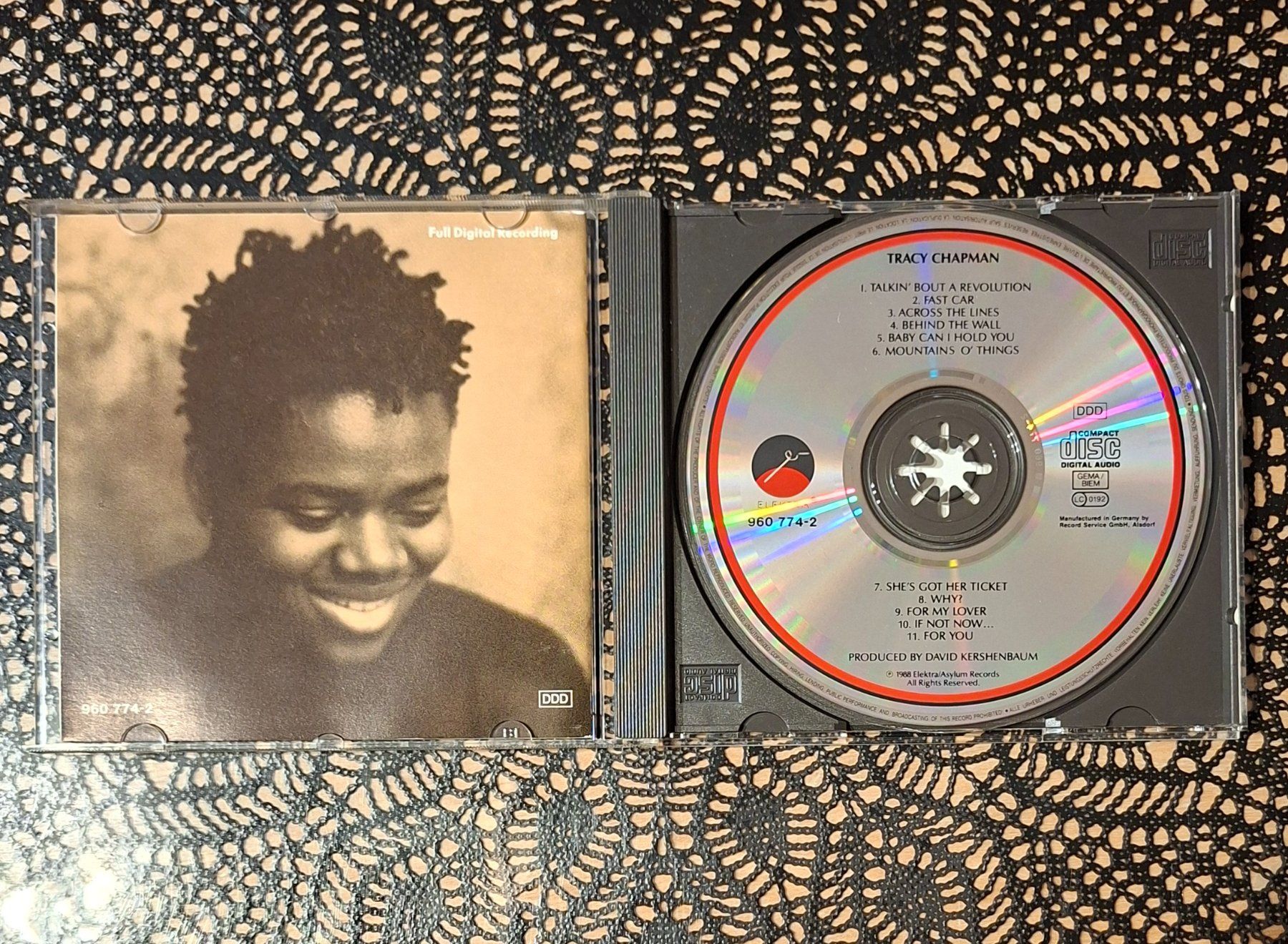 Tracy Chapman - Tracy Chapman, USA Pop CD Album 1988 (Gebraucht) in ...