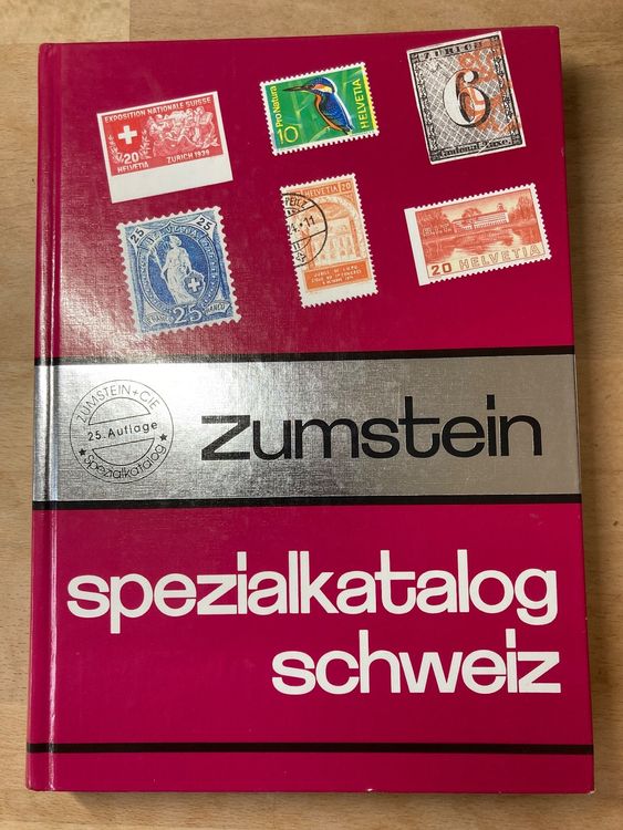 Zumstein Spezialkatalog (Band 1 und Band 2) Schweiz 2000 | Kaufen auf Ricardo
