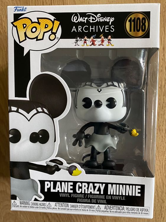 Funko Pop! Disney Minnie Mouse Plane Crazy | Kaufen auf Ricardo
