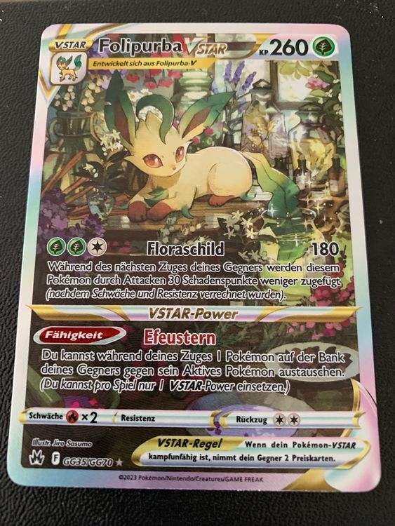 Pokemon Folipurba Zenit der Könige VStar gg35/gg70 ultraraDE (Neu (gemäss Beschreibung)) in ...