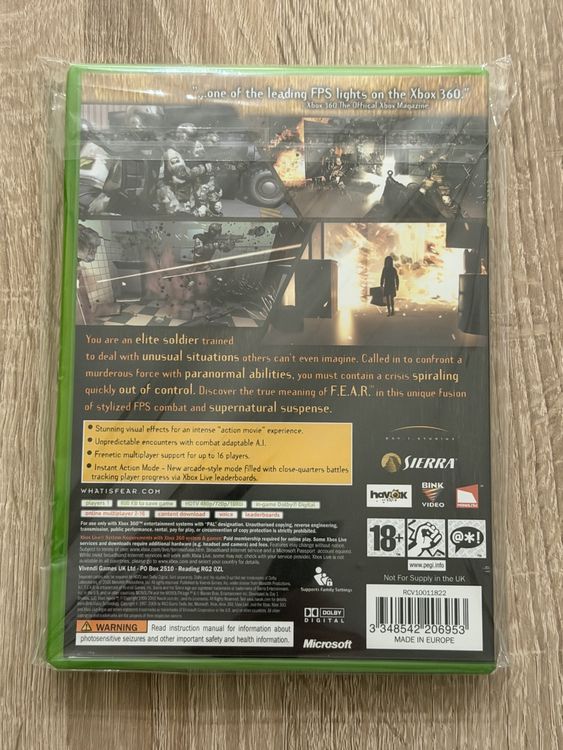 F.E.A.R - XBOX 360 (Gebraucht) in Stein am Rhein für CHF 15 – mit ...