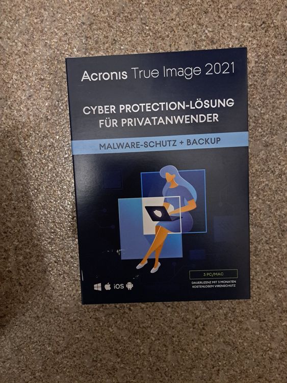 Acronis True Image 2021 Box für 3 Geräte (Neu und originalverpackt) in Effretikon für CHF 90 ...