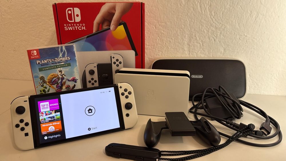 Nintendo Switch OLED White, Plants vs Zombies Game! 🎮🔥🙌🏼 (Gebraucht) in ...