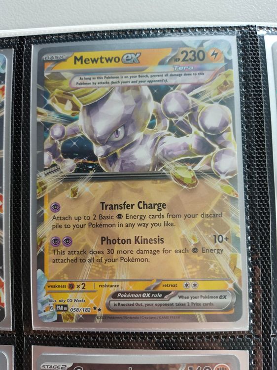 Mewtwo ex - Paradox Rift Pokemon Englisch | Kaufen auf Ricardo