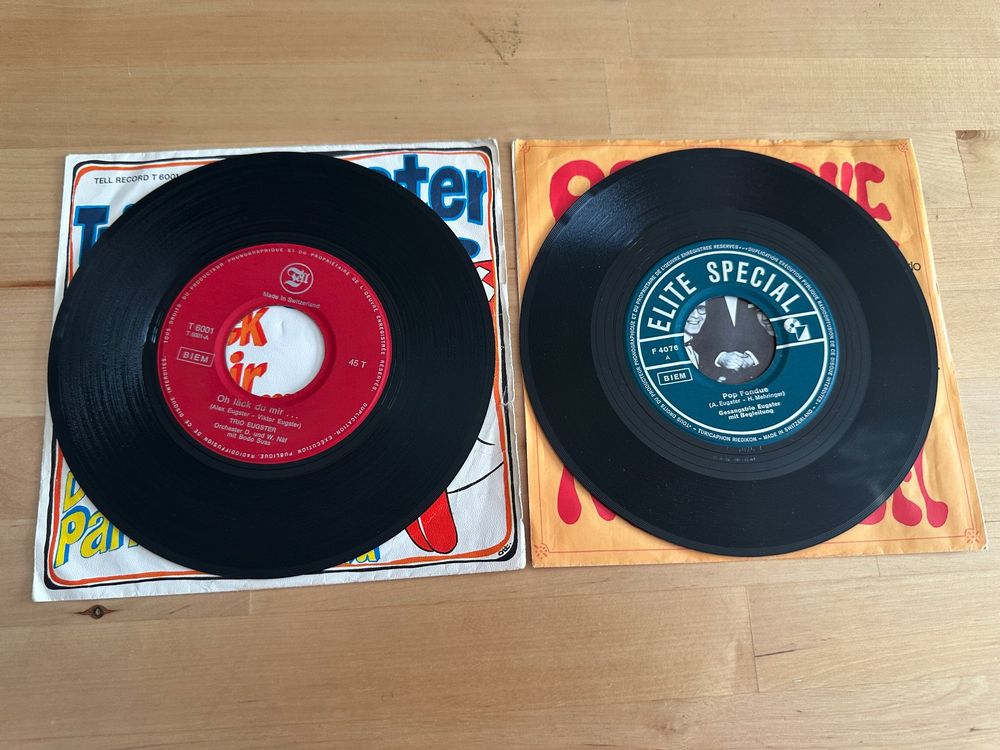 GIDO VIO ALEX EUGSTER TRIO rare SWISS Singl Pop Fondue + Hit (Gebraucht ...