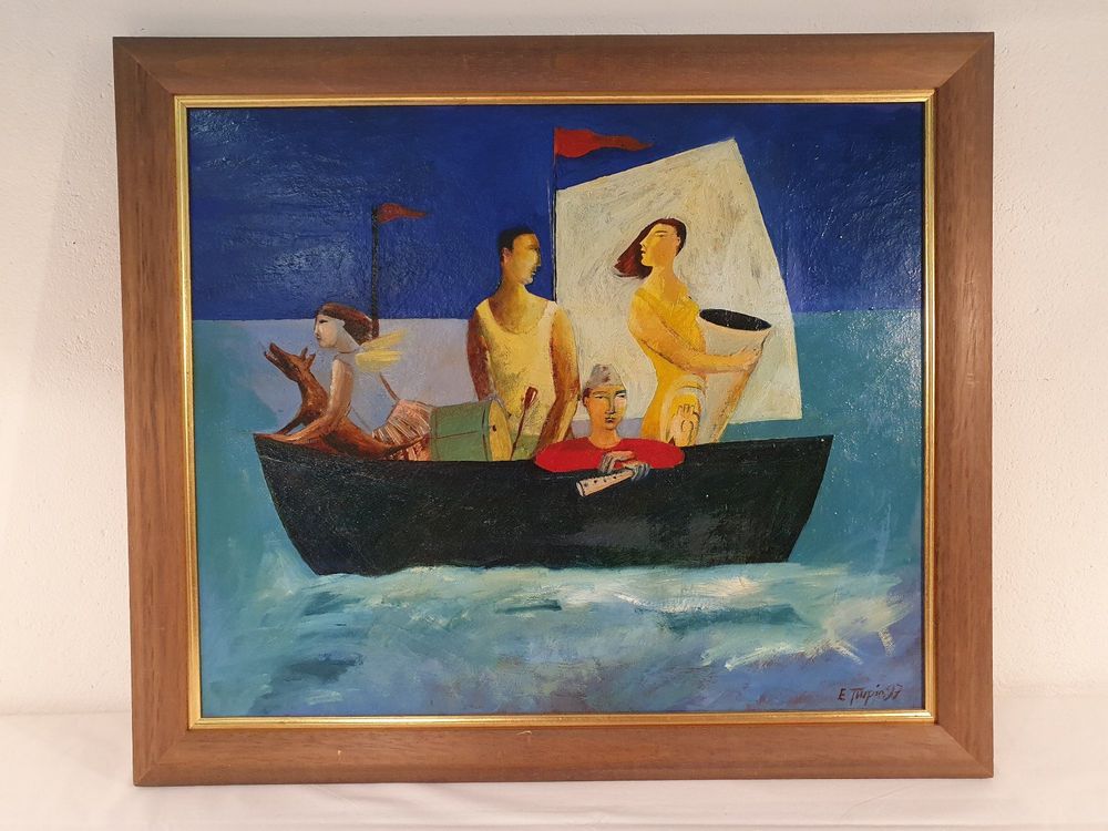 Original Ölgemälde von Emma Turpin (1964) (Referenz Nr. 7) | Kaufen auf ...