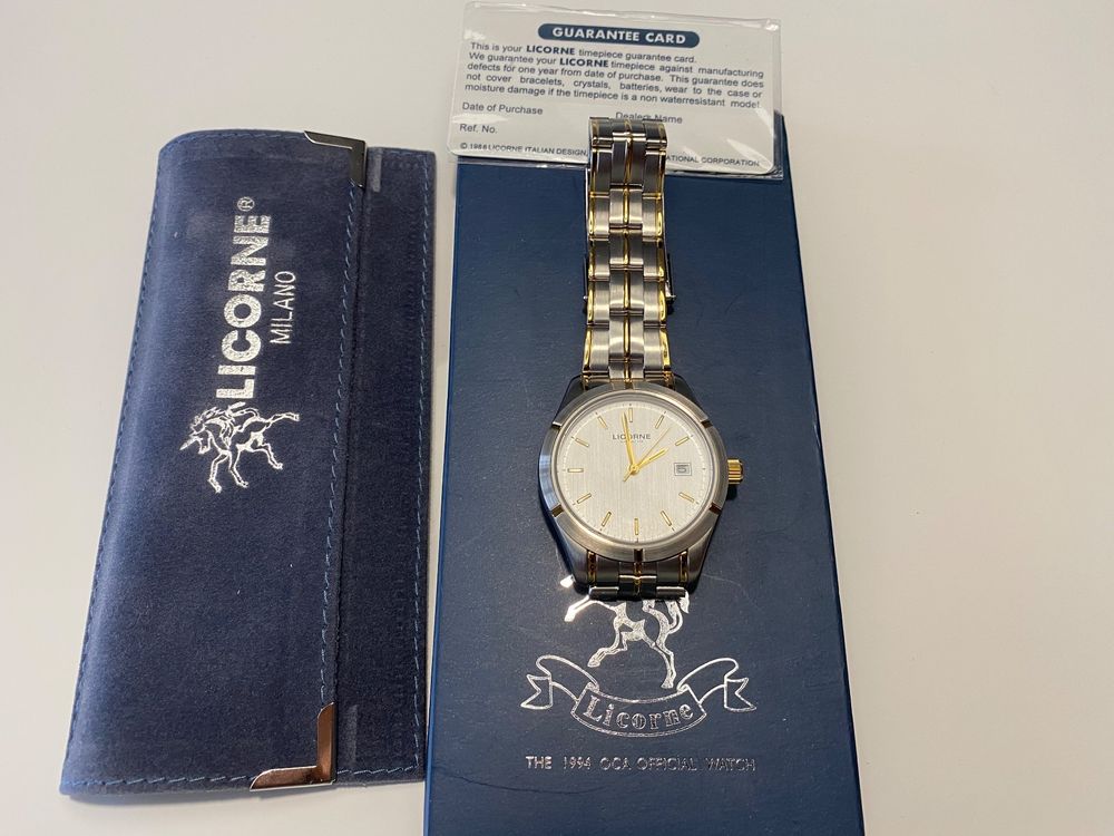 Montre Quartz Milano Licorne watch L709m (Neu und originalverpackt) in ...